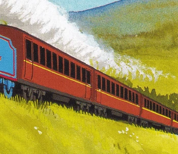 Orange-Brown Bogie Coaches | Thomas the Tank Engine Wiki | Fandom