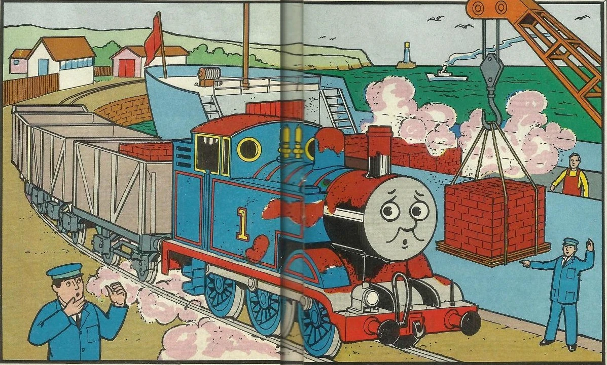 Thomas Turns Red | Thomas the Tank Engine Wiki | Fandom