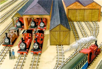 Skarloey Engine Sheds (RWS) | Thomas the Tank Engine Wikia | Fandom