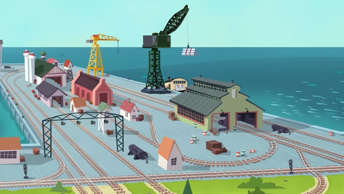 Carly and Cranky's Big Lift Off/Gallery | Thomas the Tank Engine Wiki ...