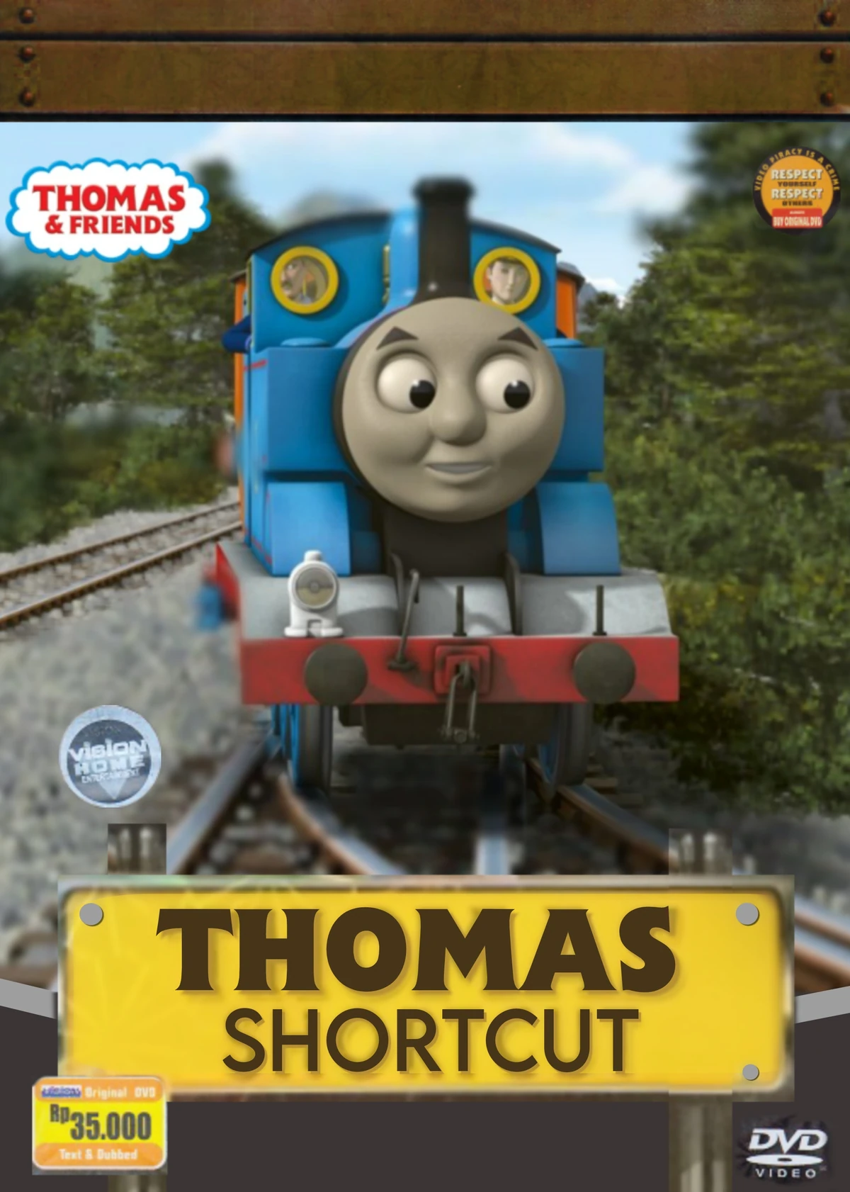 Thomas' Shortcut (Indonesian DVD) | Thomas the Tank Engine Wiki | Fandom