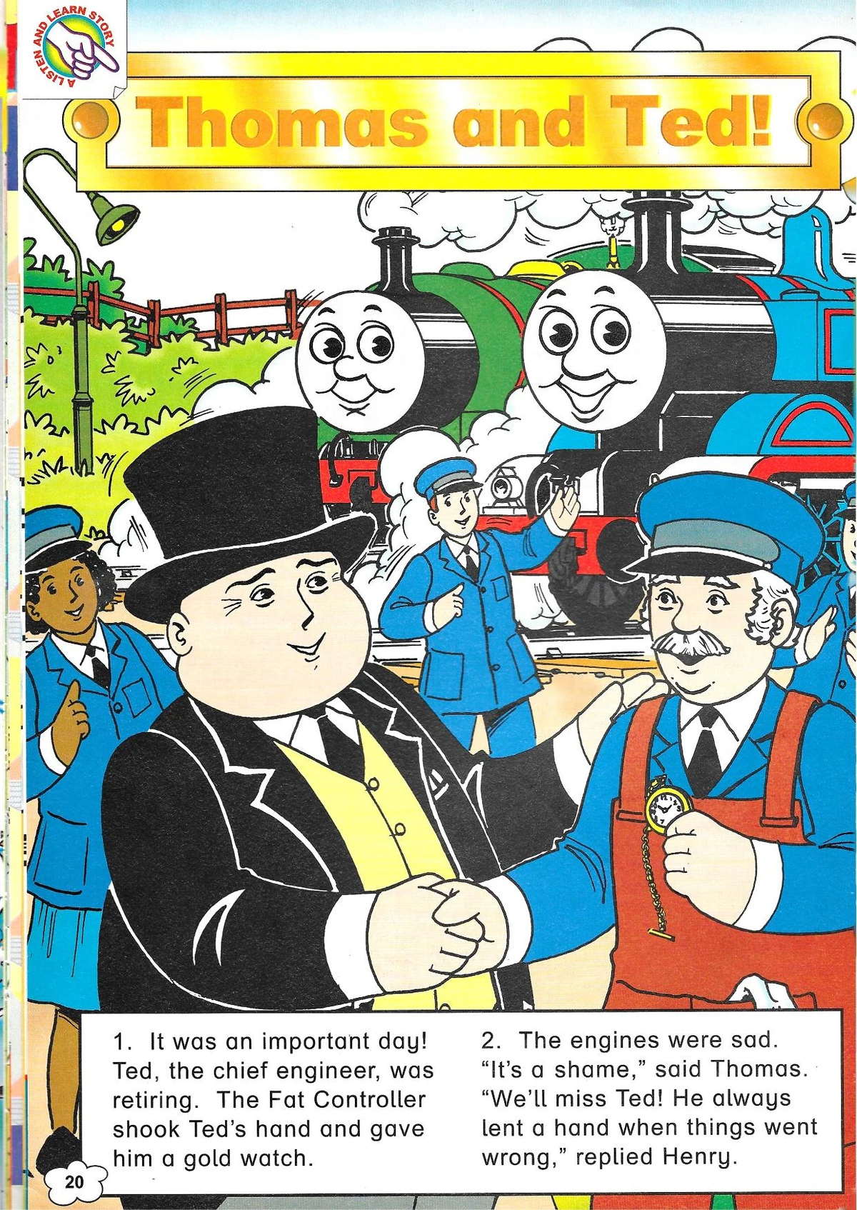 Thomas and Ted | Thomas the Tank Engine Wiki | Fandom