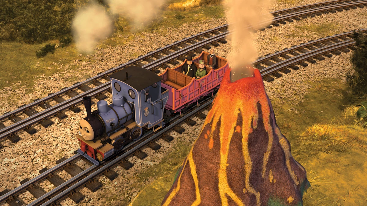 Millie and the Volcano | Thomas the Tank Engine Wiki | Fandom