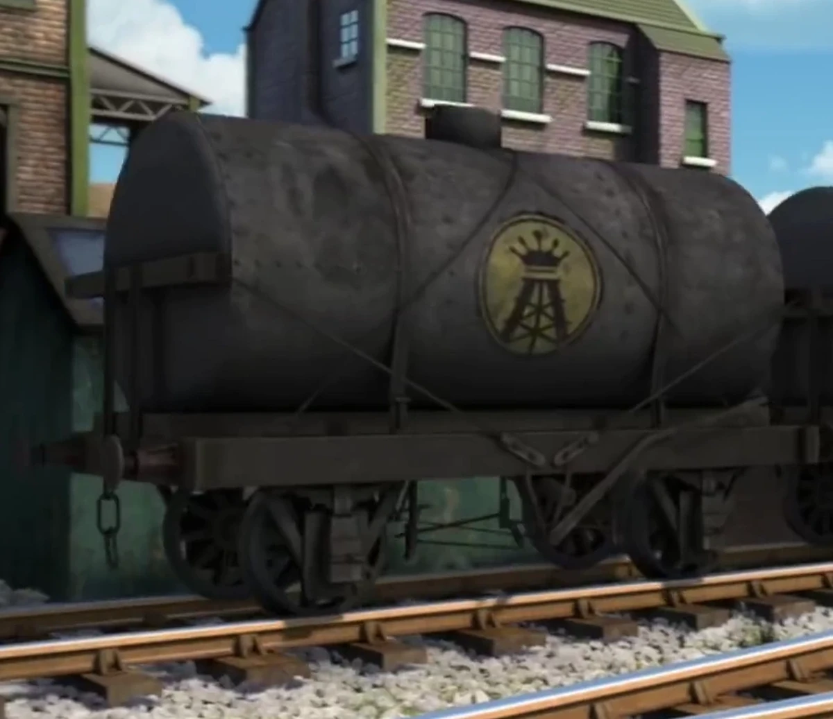 Oil and Diesel Tankers (T&F) | Thomas the Tank Engine Wiki | Fandom