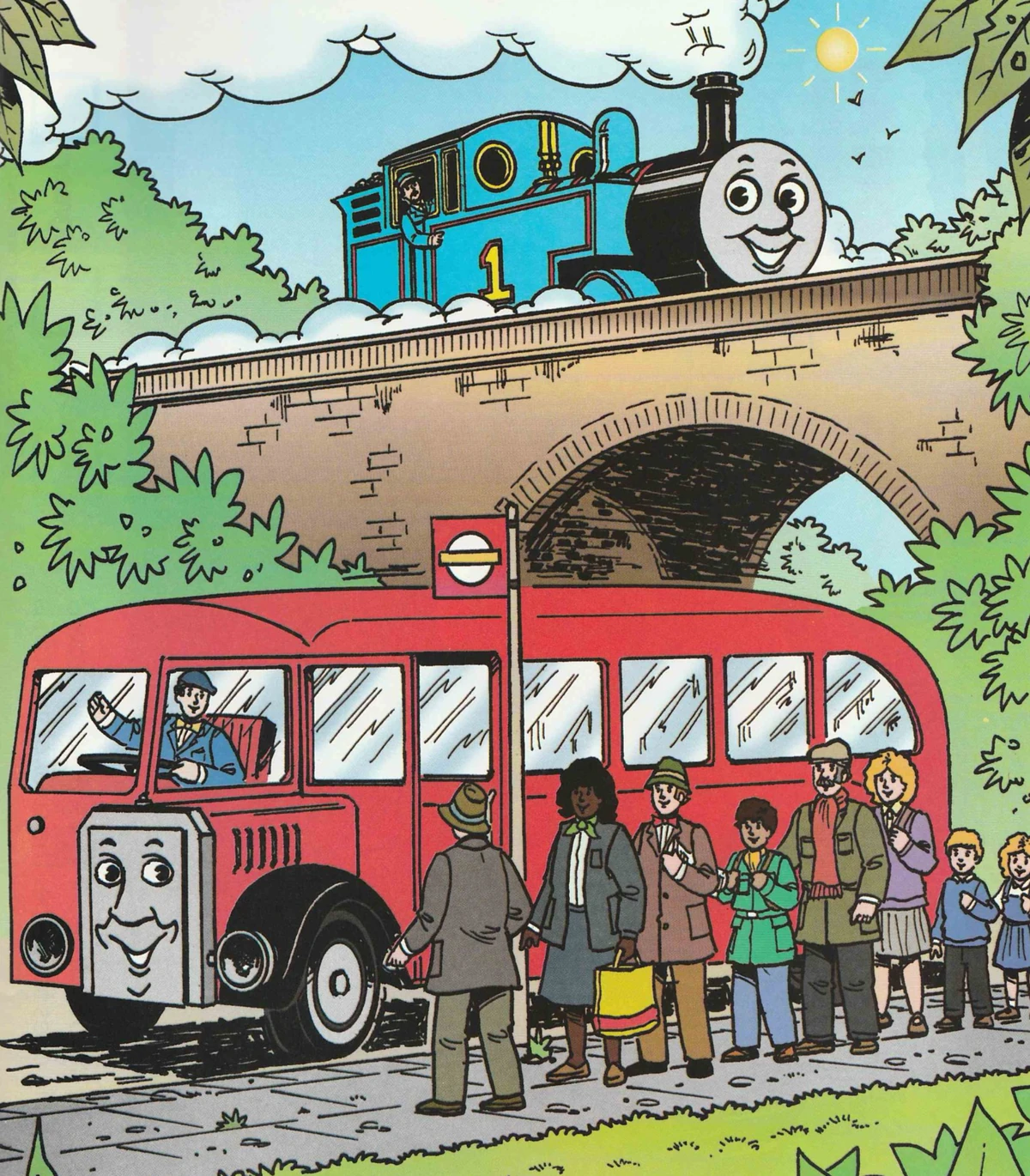 Bertie (magazine story) | Thomas the Tank Engine Wiki | Fandom