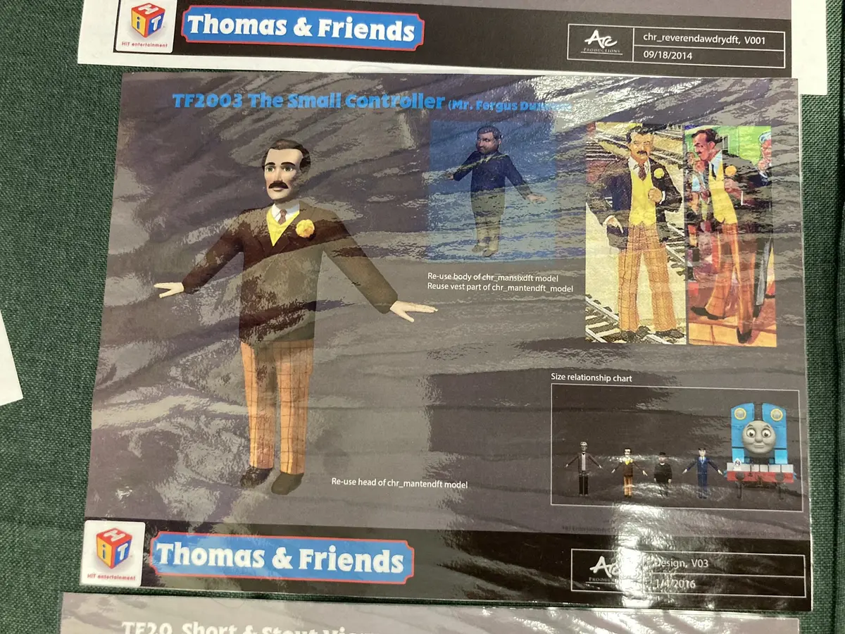 Fergus Duncan (T&F)/Behind the Scenes | Thomas the Tank Engine Wiki ...