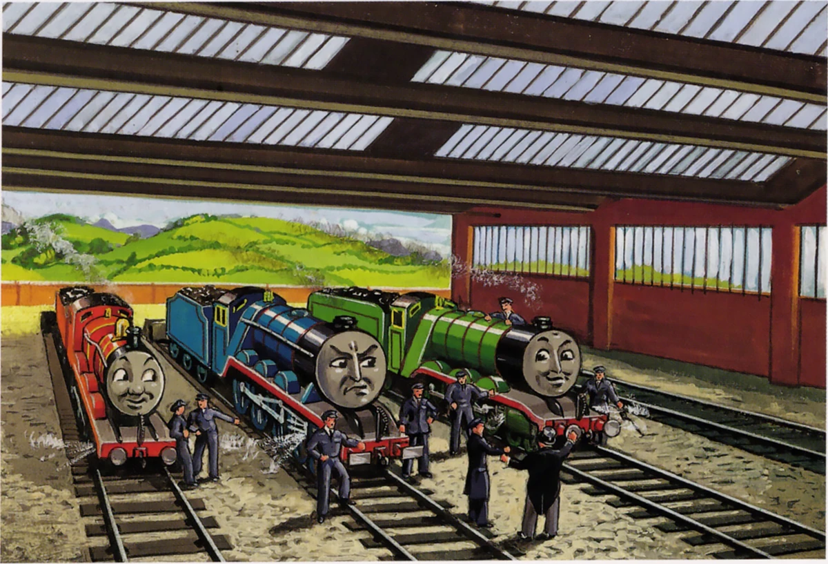 Tidmouth Engine Works/Behind the Scenes | Thomas the Tank Engine Wiki ...