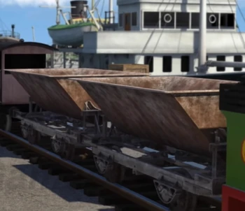 V-Tipper Wagons (T&F) | Thomas the Tank Engine Wiki | Fandom