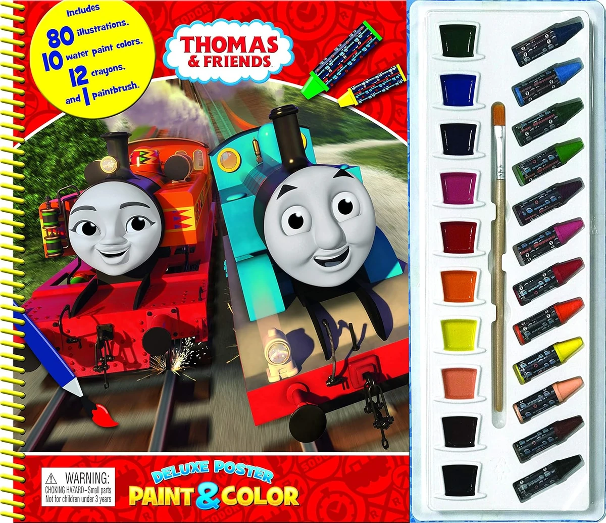 Deluxe Poster Paint & Color | Thomas the Tank Engine Wiki | Fandom