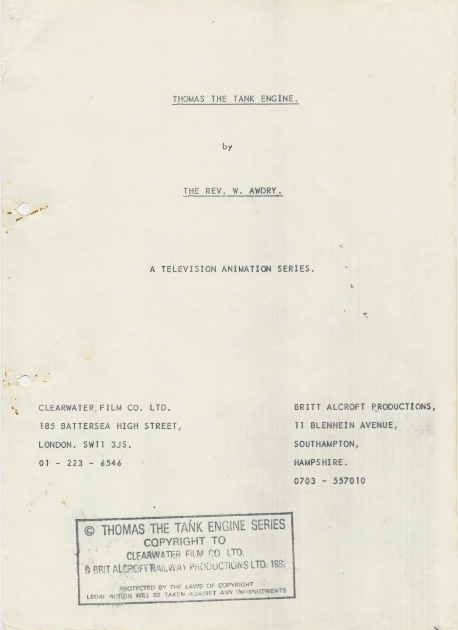 Thomas Production Pack (1982) | Thomas The Tank Engine Community ...