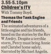 CITV Broadcast History | Thomas The Tank Engine Community Central Wiki ...