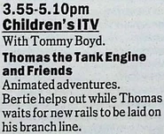 CITV Broadcast History | Thomas The Tank Engine Community Central Wiki ...
