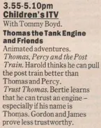 CITV Broadcast History | Thomas The Tank Engine Community Central Wiki ...