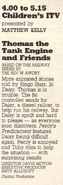 CITV Broadcast History | Thomas The Tank Engine Community Central Wiki ...