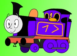 Joey the LNWR 2-4-0 chopper tank engine | Thomas & Friends Fanfic Wiki ...