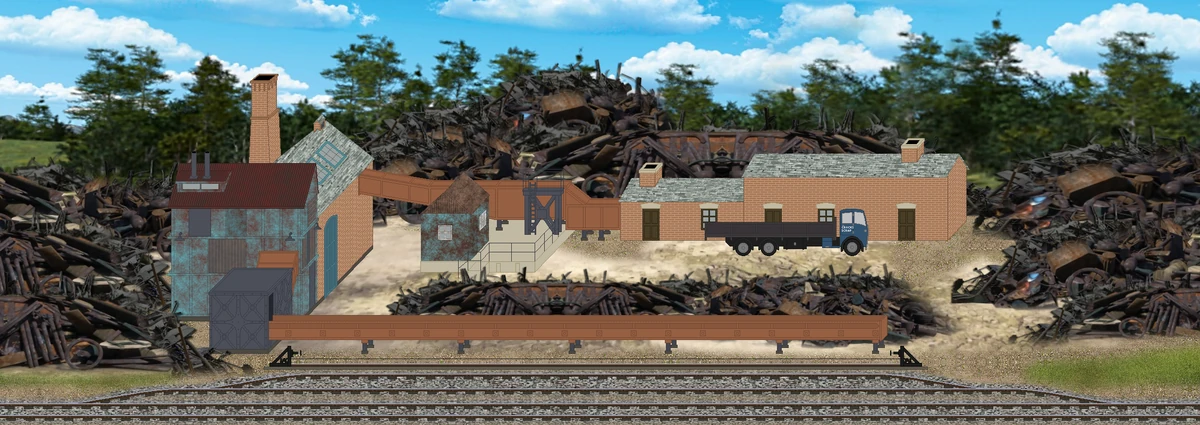 Wellsworth Scrap Yard | Thomas & Friends Fanfic Wiki | Fandom