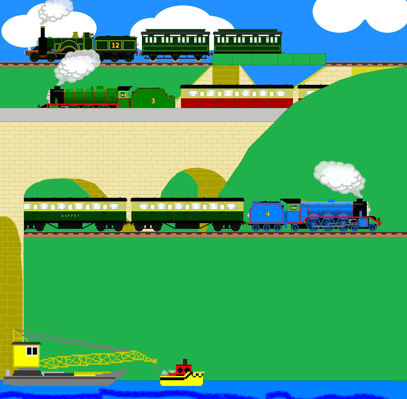 three way road thomas