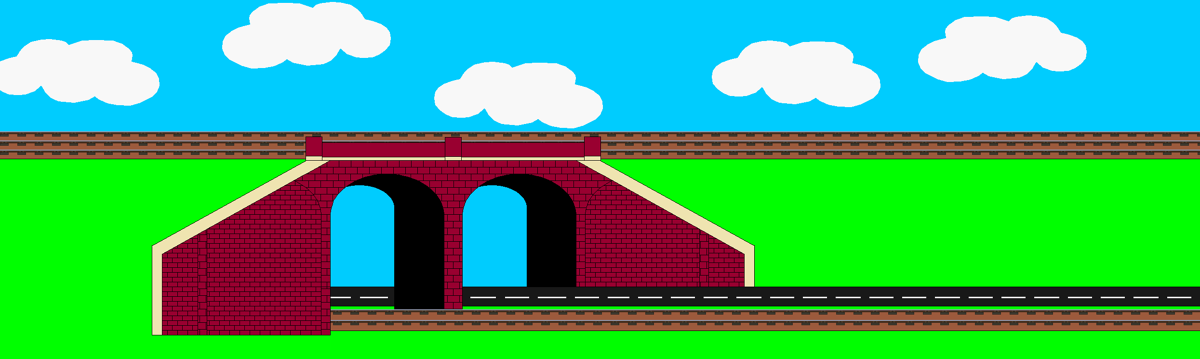 Rail and Road Under Rail Bridges (Pstephen054 version) | Thomas ...