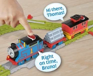 Talking Thomas and Brake Car Bruno Train Set | Thomas Motorized Wiki ...