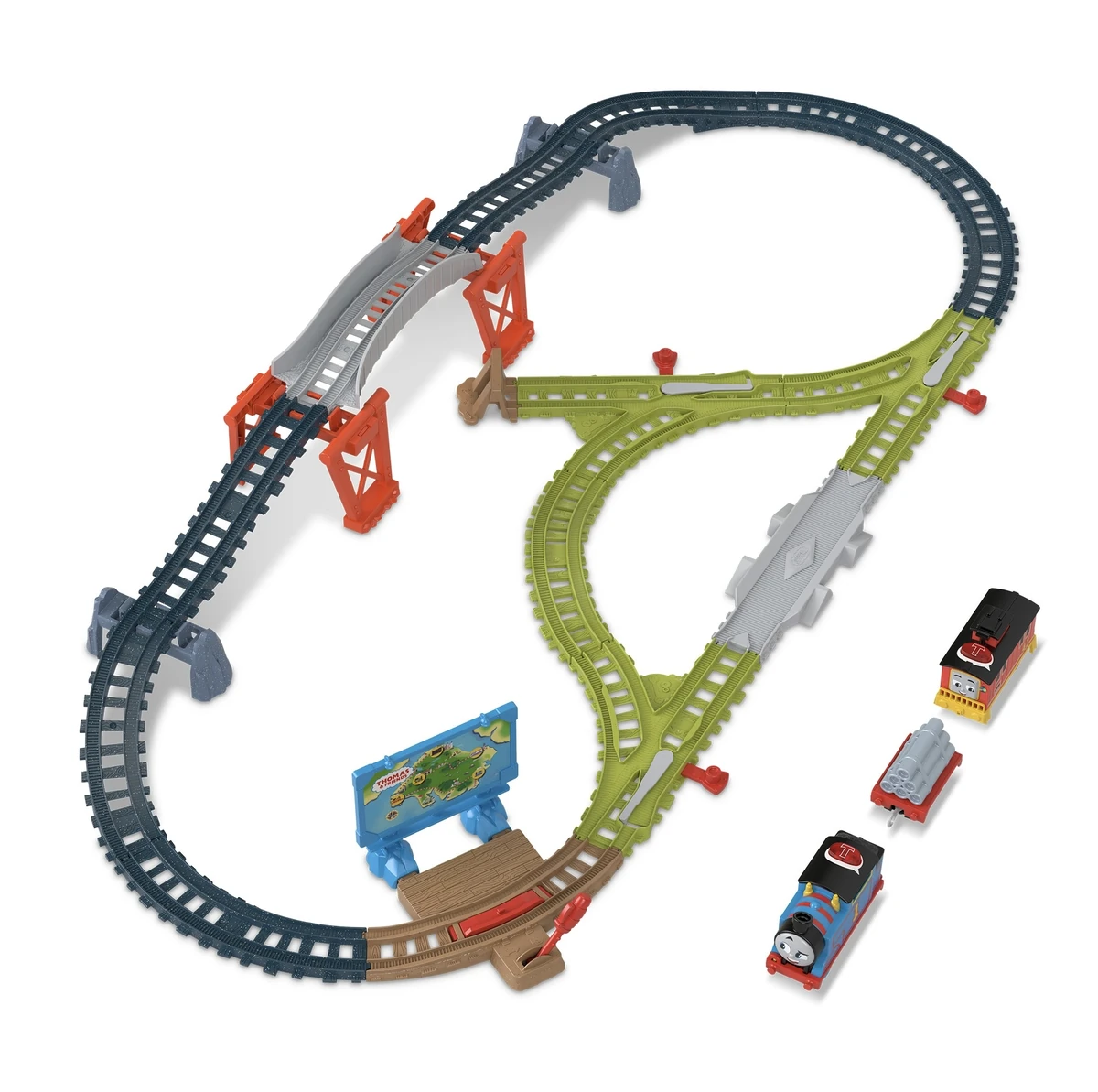 Talking Thomas and Brake Car Bruno Train Set | Thomas Motorized Wiki ...