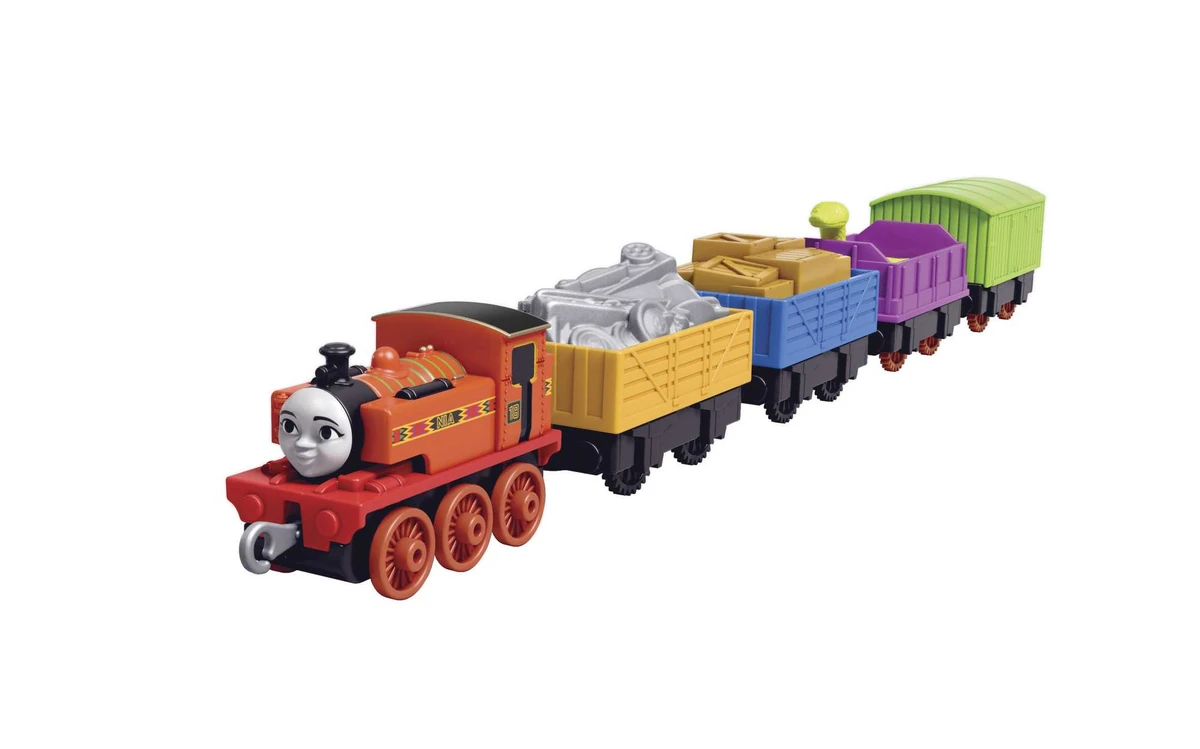Nia and Cargo Cars | Thomas Motorized Wiki | Fandom