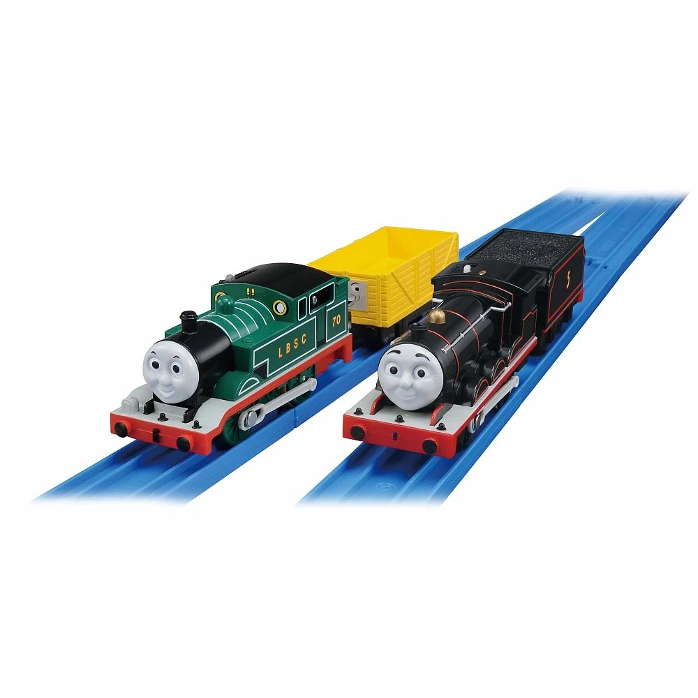 First Story Set - Green Thomas and Black James | Thomas Motorized Wiki ...