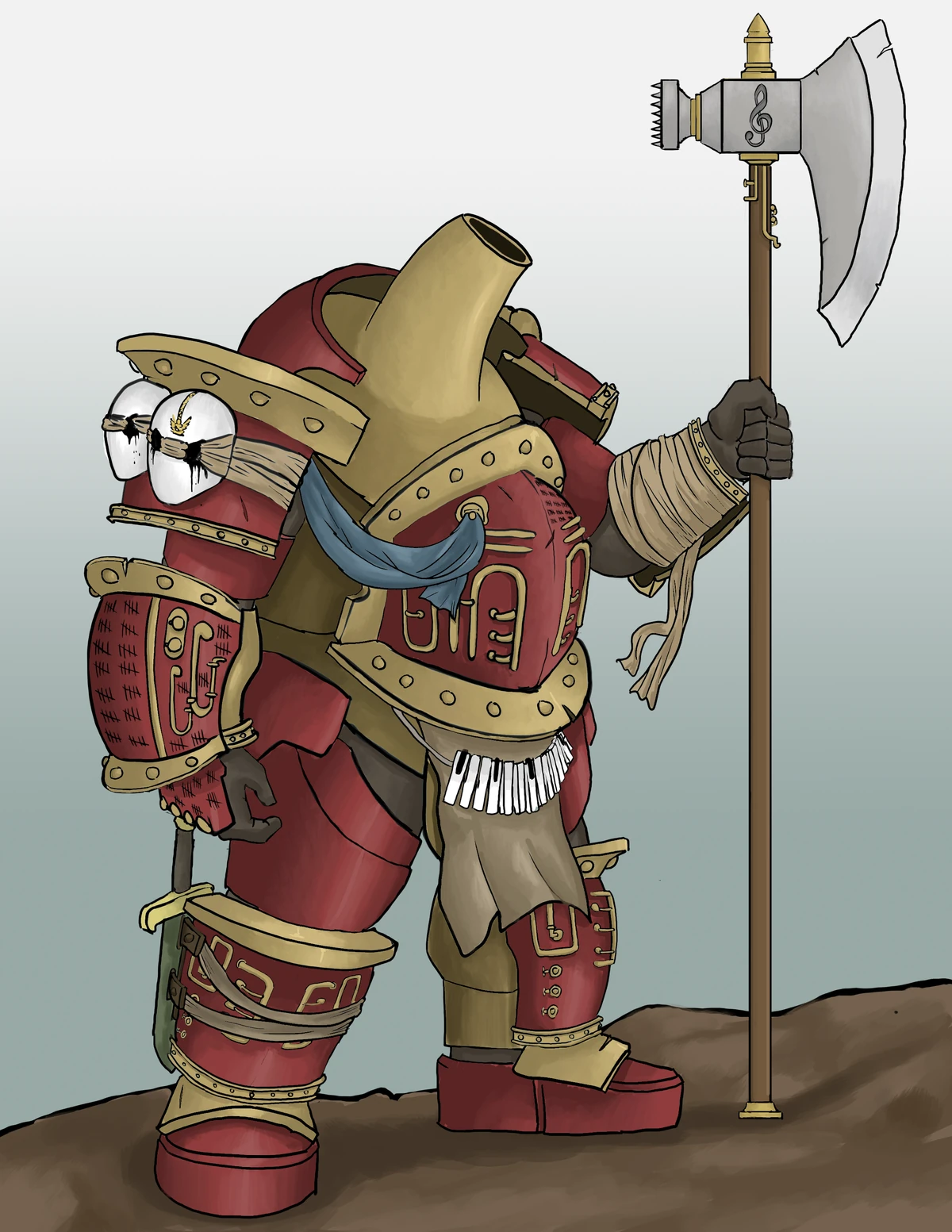 Wandering Tuba Knight | Tuba Warriors Wiki | Fandom