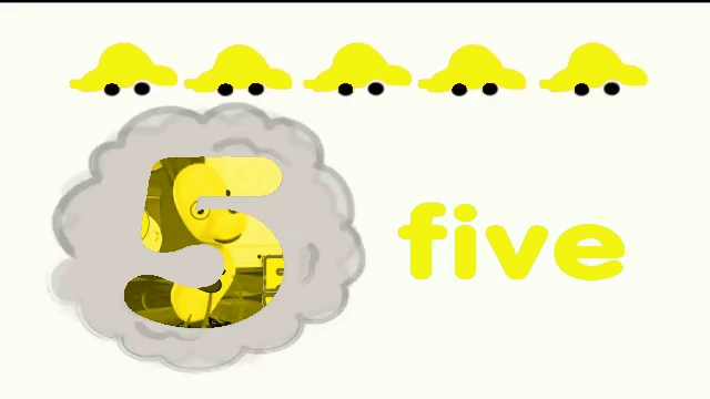 Numbers - 5 | The Teletubbies And Their Fellow Friends Wiki | Fandom