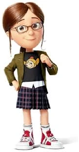 Margo Gru (Despicable Me and Margo, Agnes, Edith, Antonio, and Poppy ...