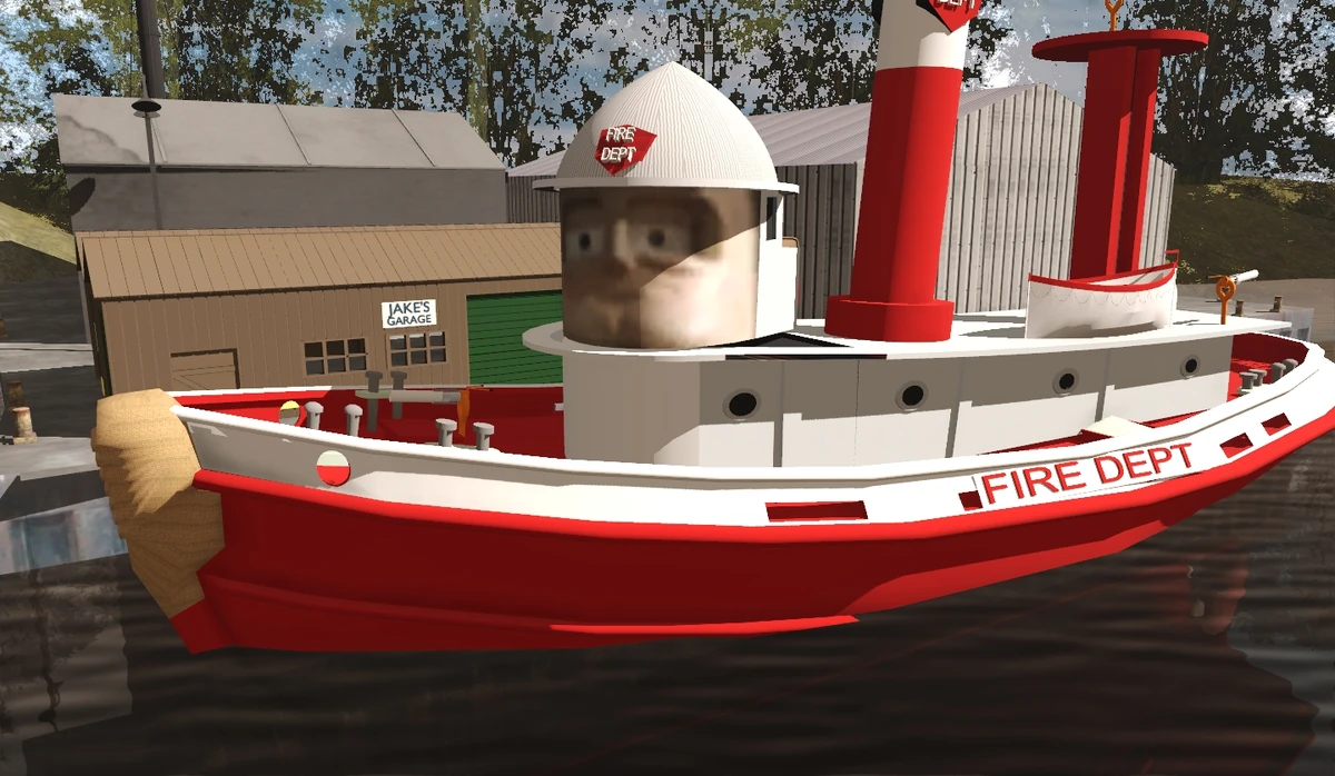 Fire Tug | Tugs: The tales told it Trainz YT Wiki | Fandom