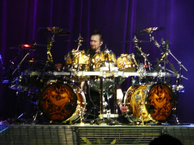 Mike Wengren Drum Setup