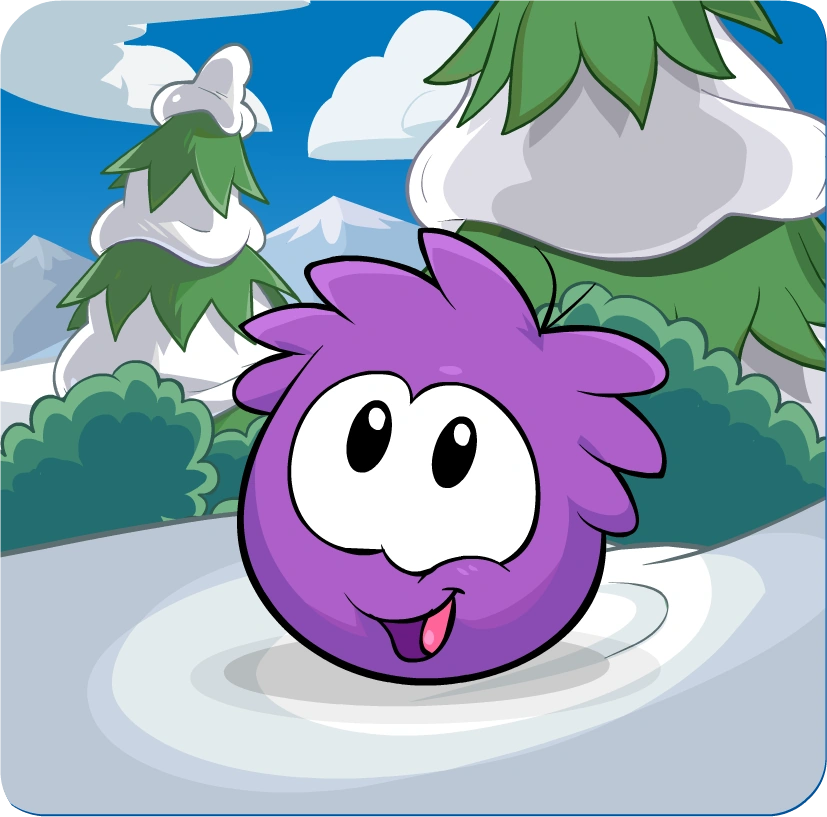 Purple Puffle | Tundrapenguin Wiki | Fandom