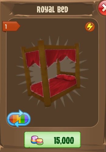 Royal Bed | Tunnel Town Wiki | Fandom