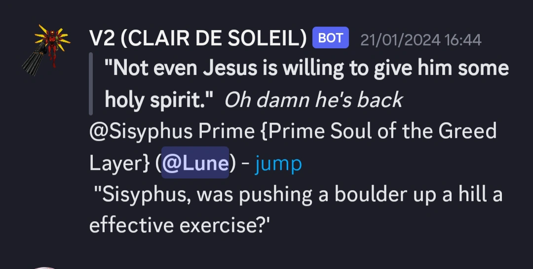 V2 (CLAIR DE SOLEIL) | Tuppocalypse Wiki | Fandom