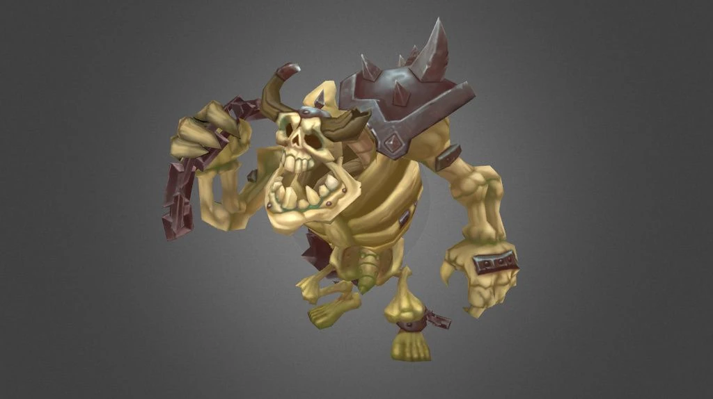 Skeleton grunt | Turbo rocket games Wiki | Fandom