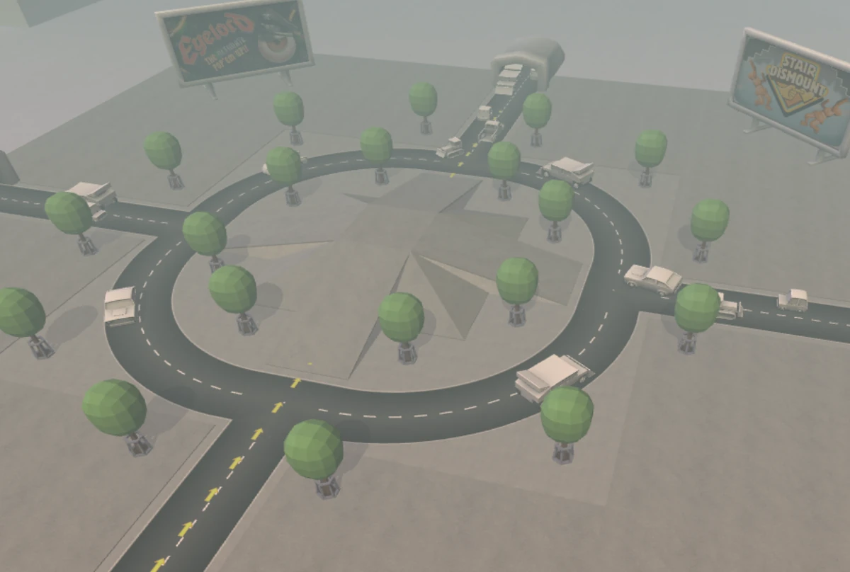 Roundabout (map) | TurboDismountCentral Wiki | Fandom
