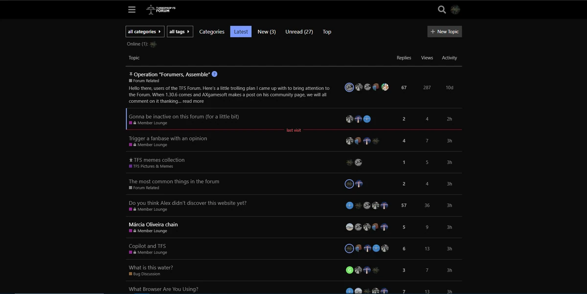 TFS FORUM | Turboprop Flight Simulator Wiki | Fandom