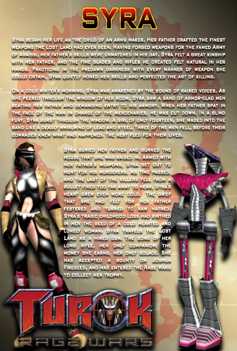 Syra | Turok Rage Wars Wiki | Fandom