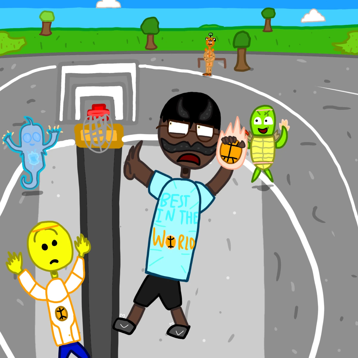 He Shoots, He Scores | Turtle Man and DaPhantom Wiki | Fandom