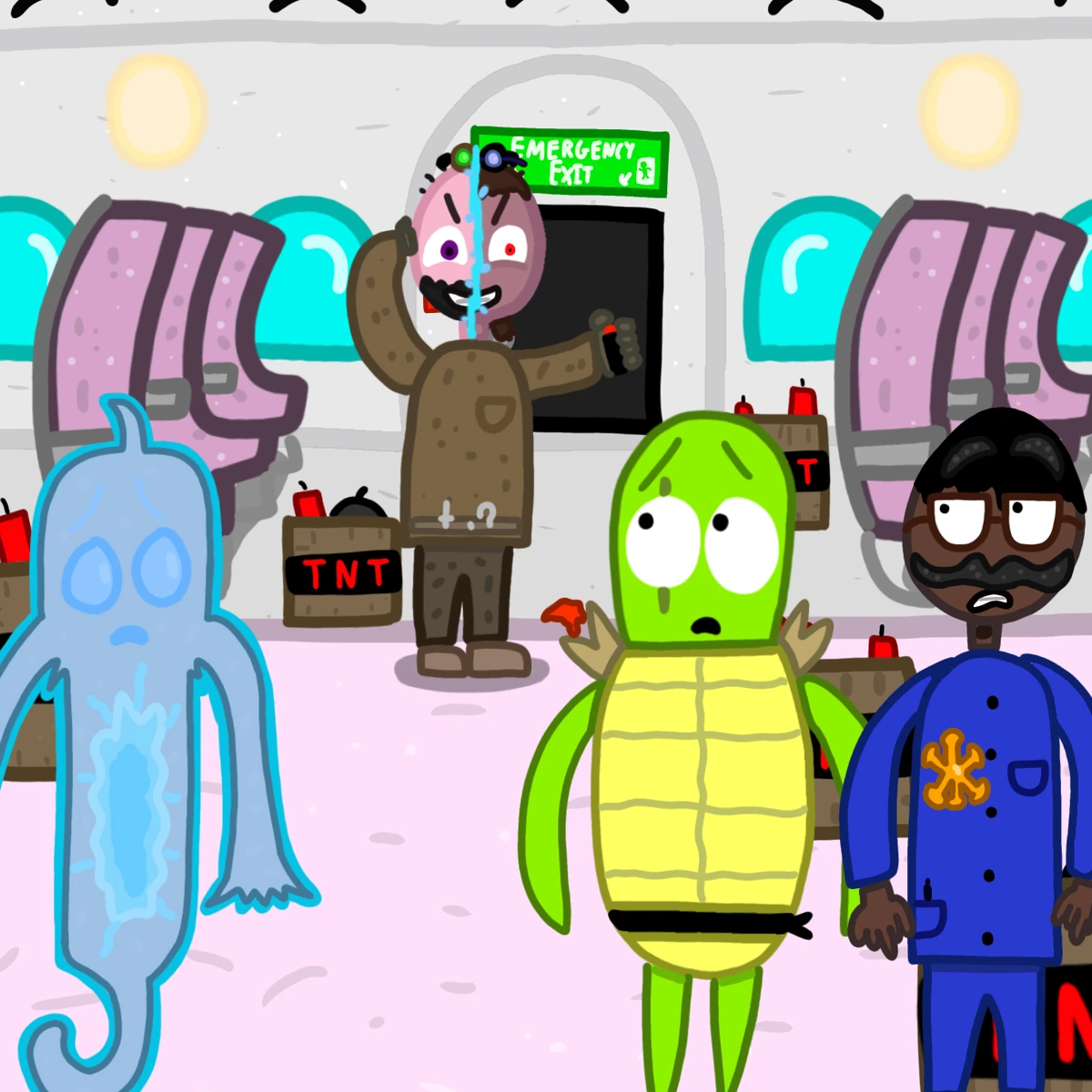 The Face Race | Turtle Man and DaPhantom Wiki | Fandom