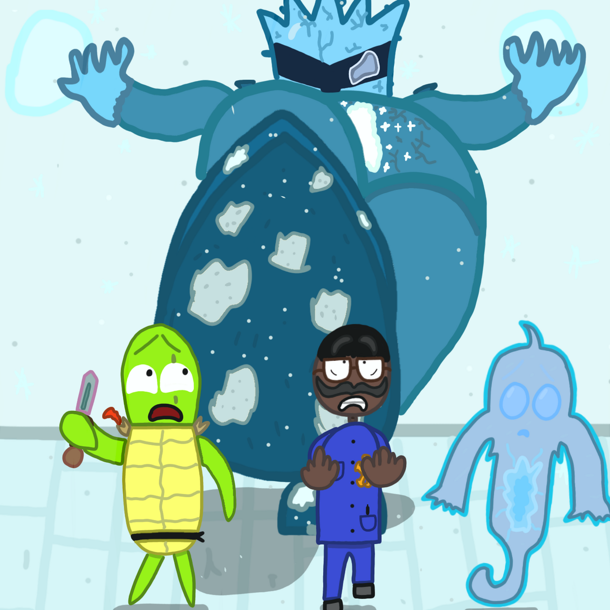 Snow Day Turtle Man And Daphantom Wiki Fandom