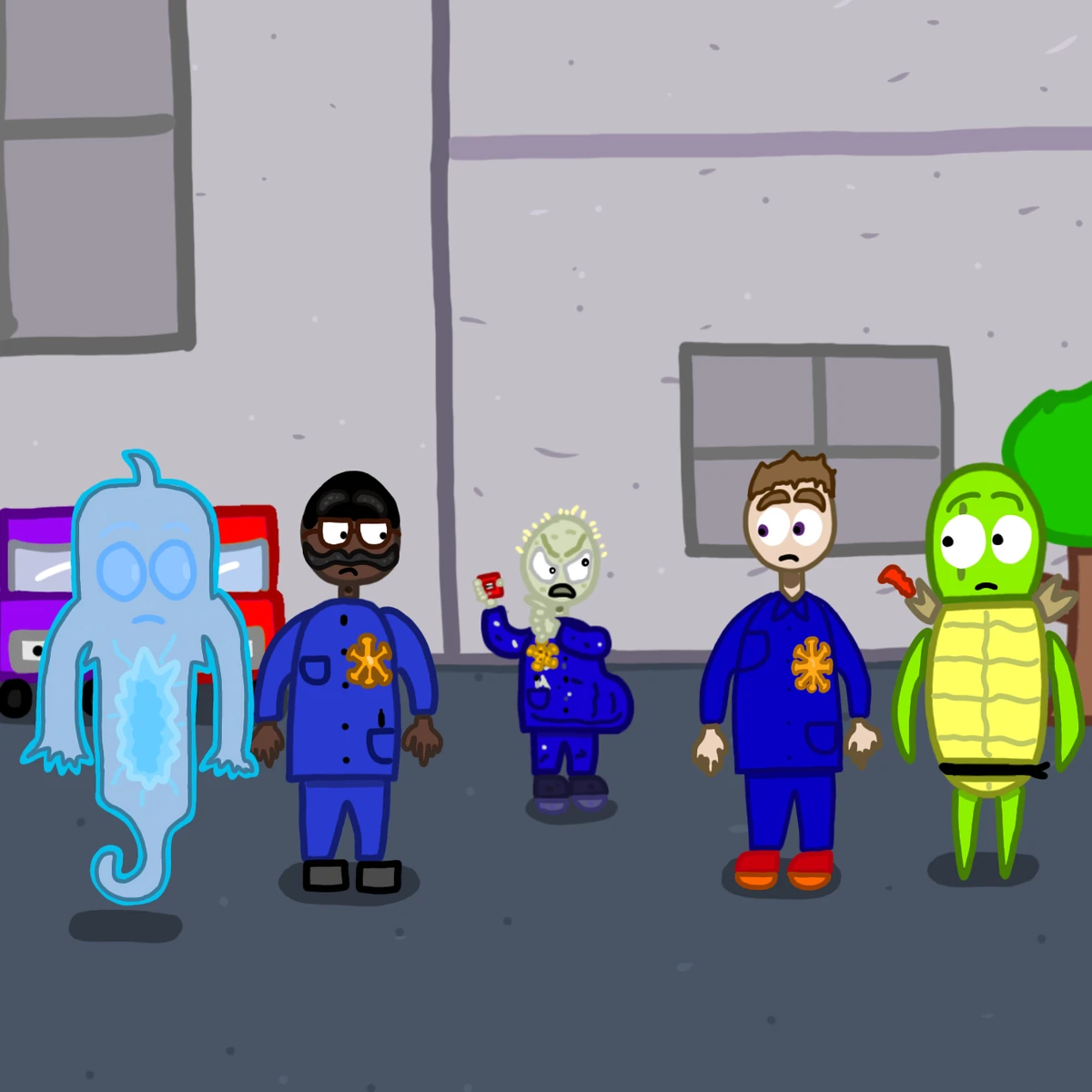 Who Pulled The Fire Alarms? | Turtle Man and DaPhantom Wiki | Fandom