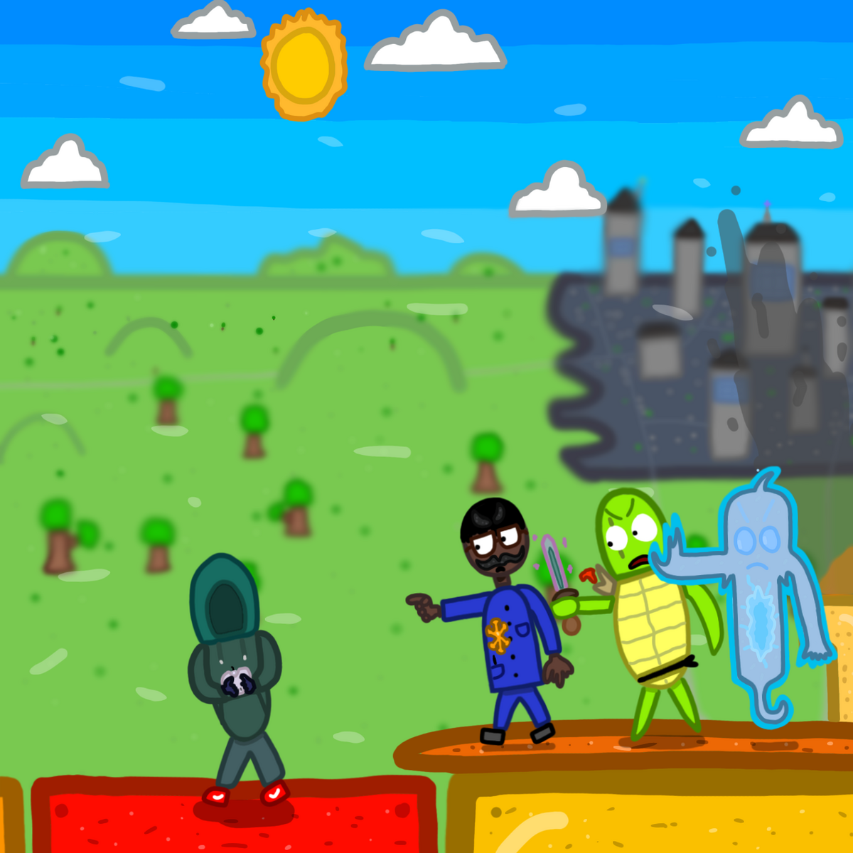 Train Wrecking Turtle Man And Daphantom Wiki Fandom