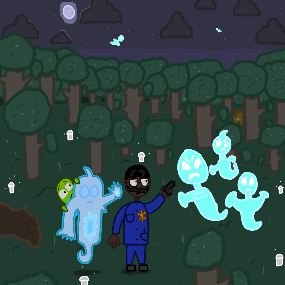 Ectoplasm Forest Episode Turtle Man And Daphantom Wiki Fandom