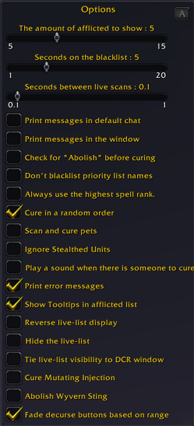 Decursive | Turtle WoW Wiki | Fandom
