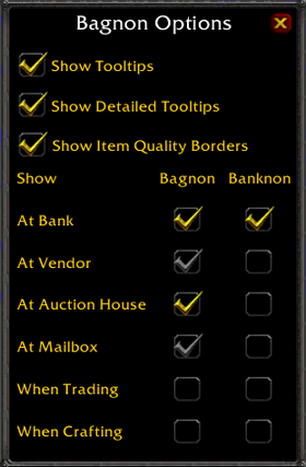 Bagnon | Turtle WoW Wiki | Fandom