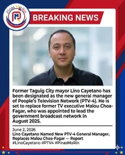 Lino Cayetano Named New PTV-4 General Manager | TV Philippines Wiki ...