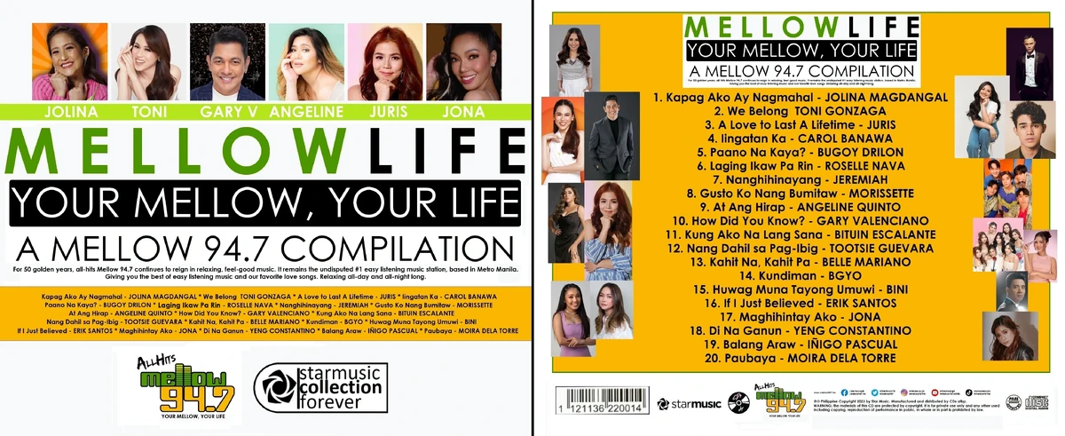 Mellow Life: A Mellow 94.7 Compilation | TV Philippines Wiki | Fandom