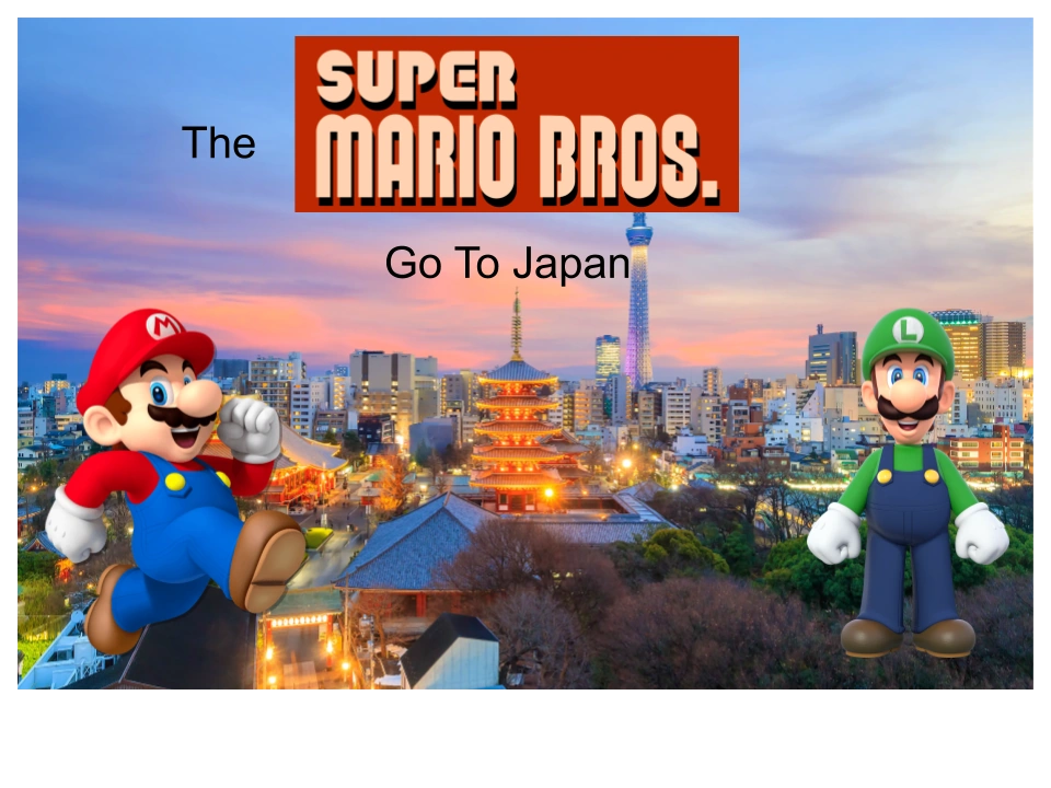 Mario and Luigi Go To Japan | TV Rewind Wiki | Fandom