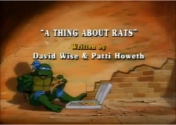 A Thing About Rats | TV Wiki | Fandom